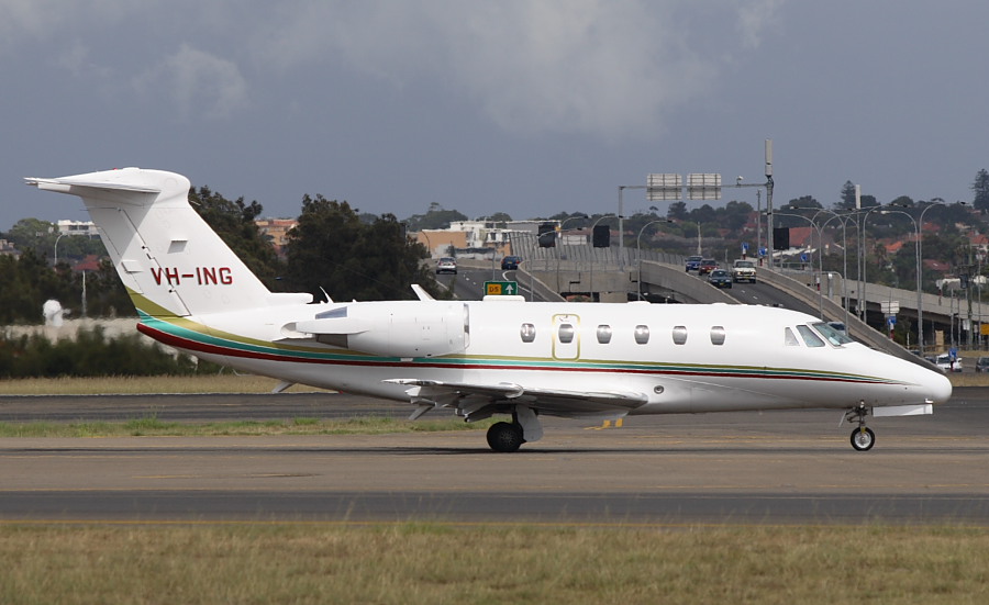 Cessna 650 Citation VII (VH-ING)